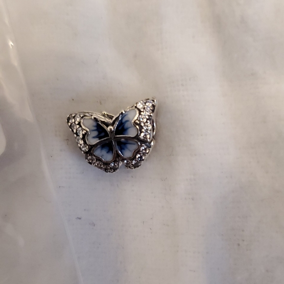 Pandora | Jewelry | Pandora Butterfly Sparkling Charm | Poshmark